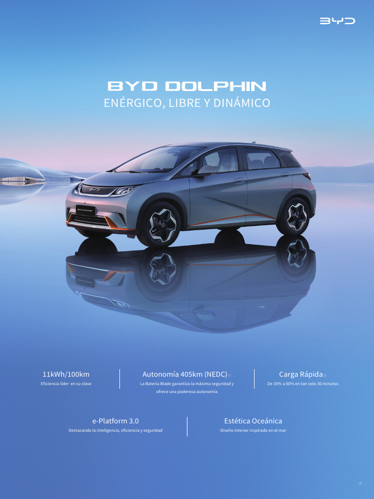 BYD-DOLPHIN-Flyer-ES-MX - 20240517 | PDF | Vehículos | Vehículo de motor