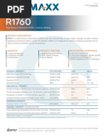 C080MA Impact Copolymer Data Sheet | PDF | Yield (Engineering ...