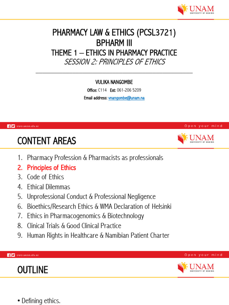 Theme 1 Session 2 - Principles of Ethics | Download Free PDF | Autonomy ...