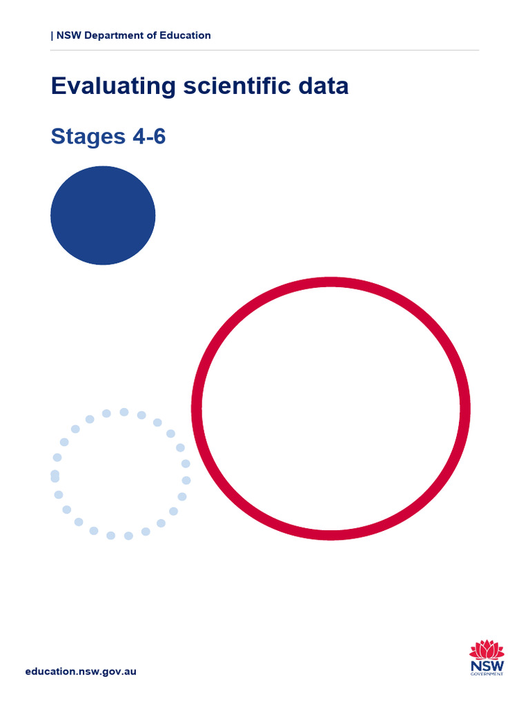 Evaluating Scientific Data for Stages 4-6 | PDF | Accuracy And ...