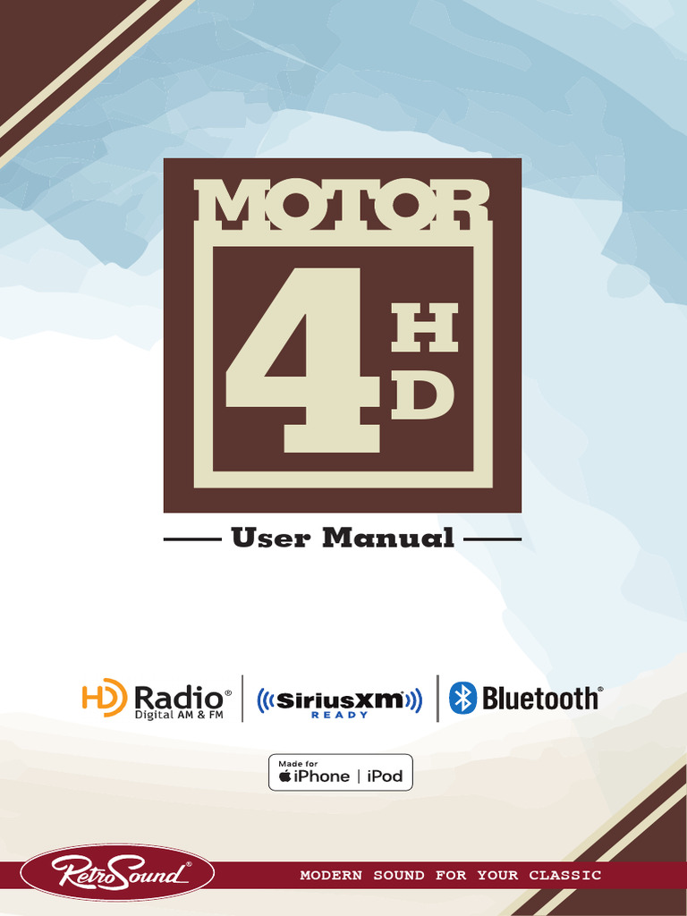RetroSound User-Manual M4HD | PDF | Booting | Radio