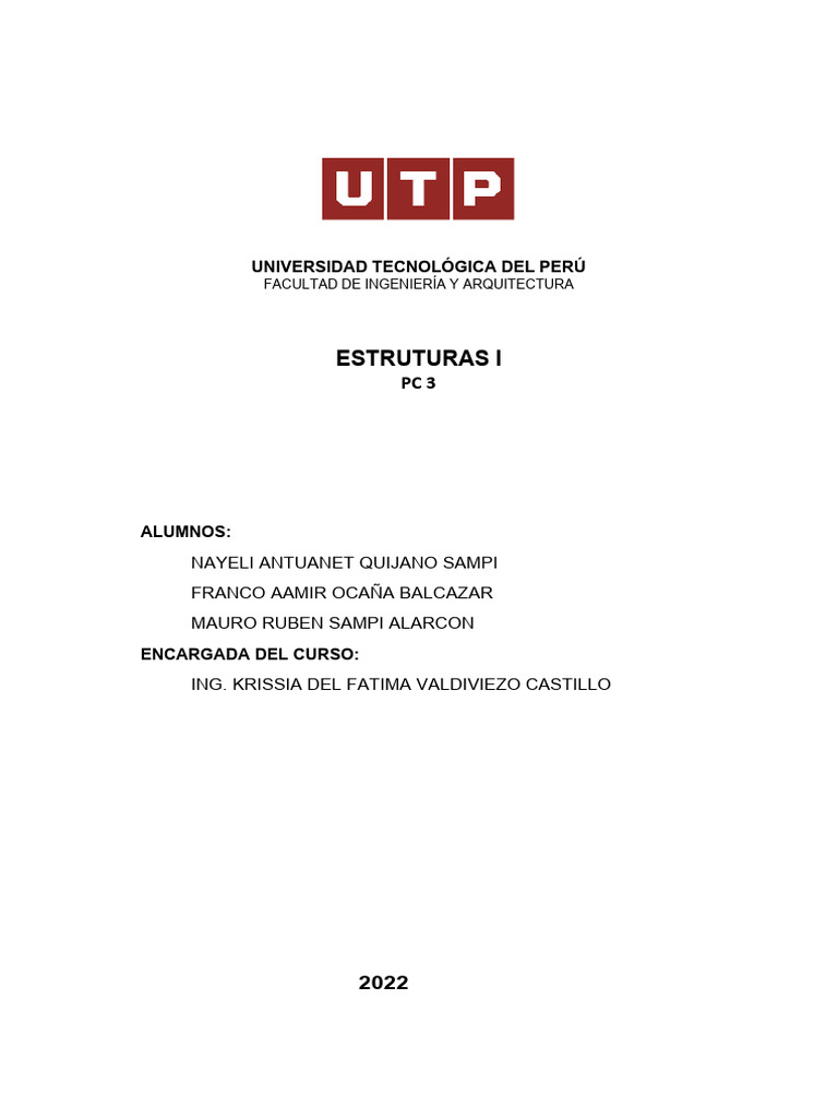 (AC-S13) Semana 13 - Tema 1 Tarea - Determinar cargas | PDF