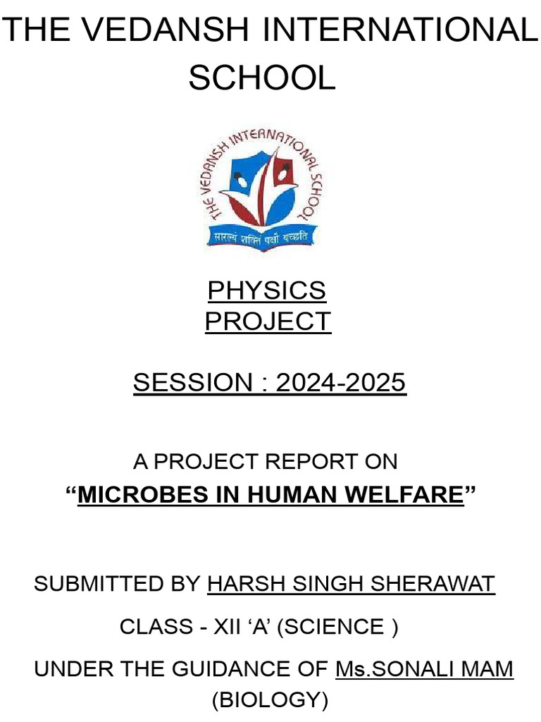 The Vedansh International | PDF | Science & Mathematics