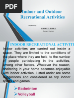 Types of Outdoor Activities Explained | PDF | Outdoor Recreation