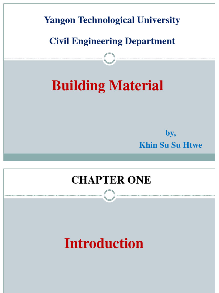Yangon Technological University Civil Engineering Department | PDF | Strength Of Materials ...