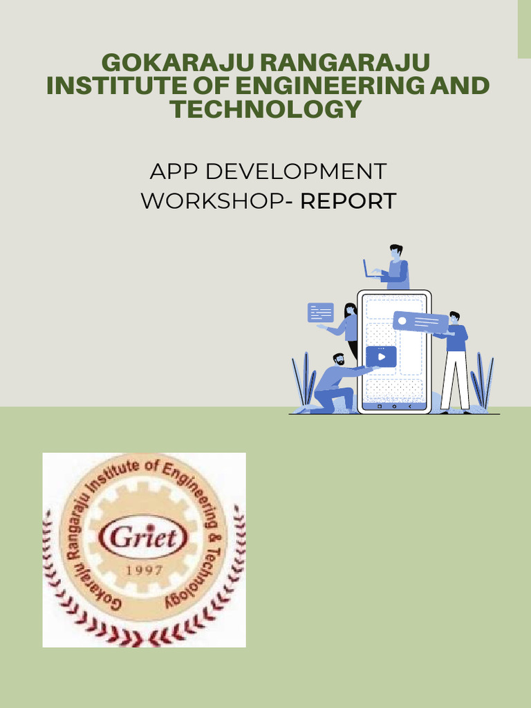 APP DEVELOPMENT REPORT | PDF