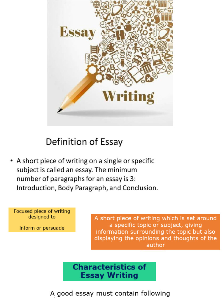 Essay Writing: Key Characteristics & Tips | PDF | Essays | Human ...