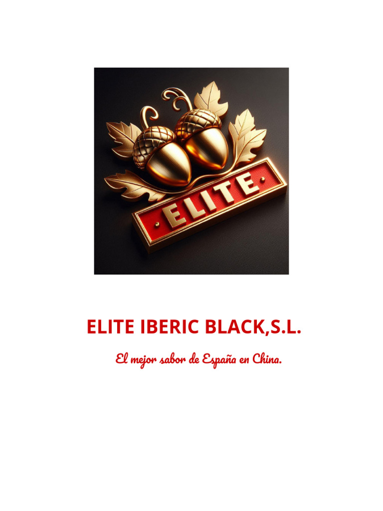 Elite Iberic Black | PDF | España | China