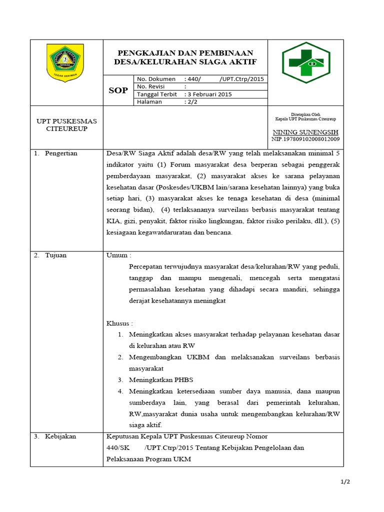 PENGKAJIAN DAN PEMBINAAN DESA ctp | PDF