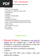 Crime Scene Definition, Types and Characteristics | PDF | Crime Scene ...
