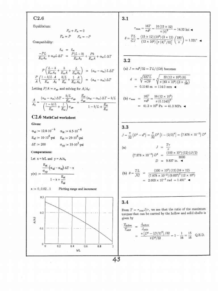 Chap 3 - Pytel Solution Manual | PDF