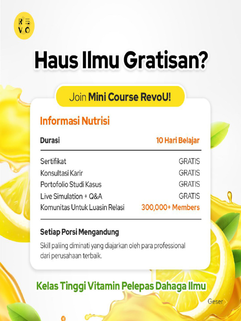 Mini Course RevoU ?? | PDF