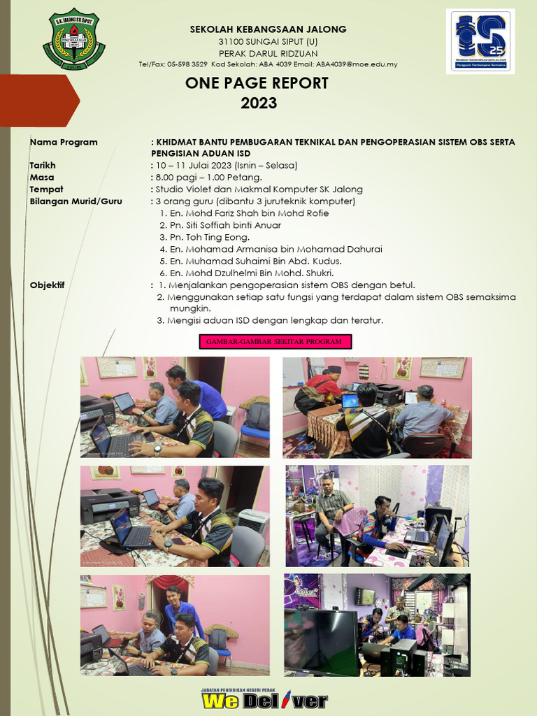 Opr Khidmat Bantu Pengoperasian Sistem Obs 2023 | PDF