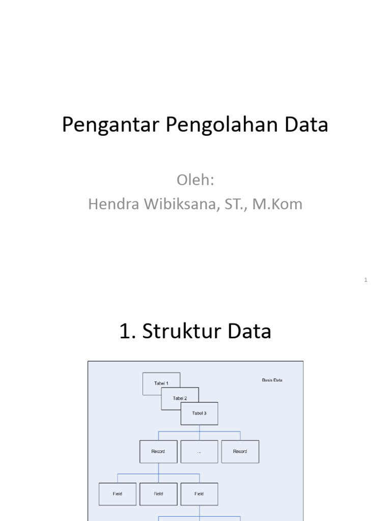 Pengantar Struktur dan Manfaat Basis Data | PDF | Seni | Komputer