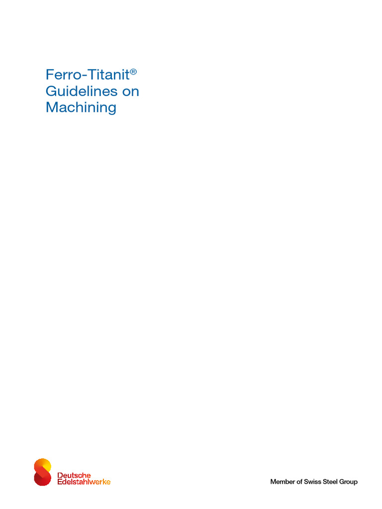 035 DEW FerTit Be Hinweis GB | PDF | Alloy | Steel