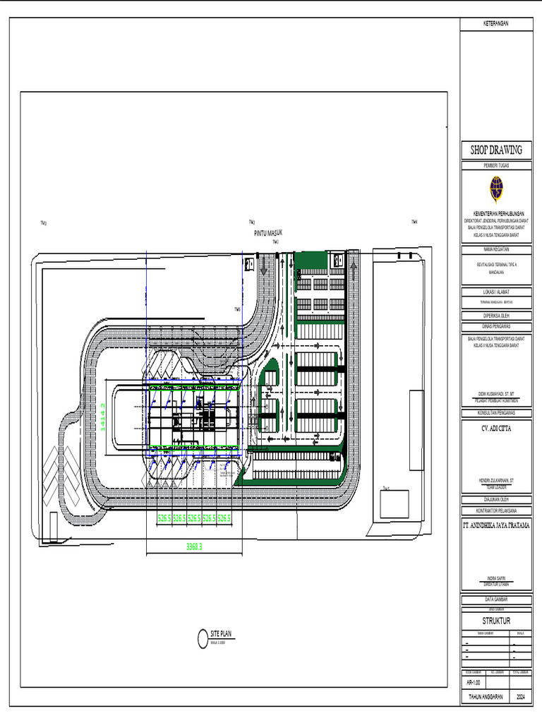 Revitalisasi Terminal Mandalika 2024 | PDF