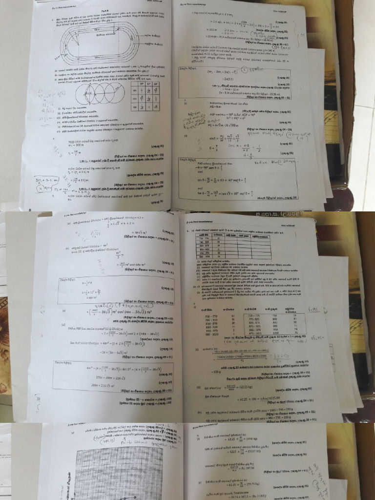 2017 SFT Marking Scheme | PDF