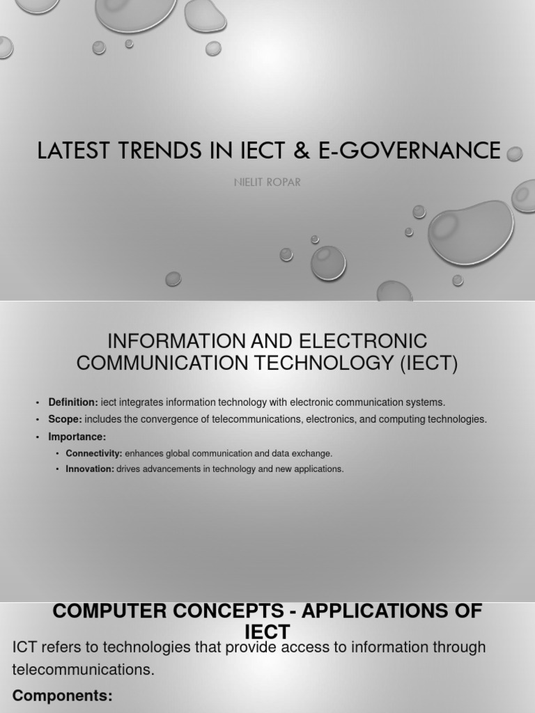 Module 10 E Governance Ccc Nielit Pdf Computer Network Information Technology
