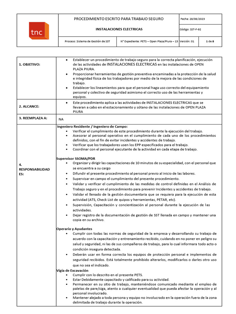 SST-F-92 - PETS - OP - II - EE. 13.js | PDF | Tornillo | Tuerca (Hardware)