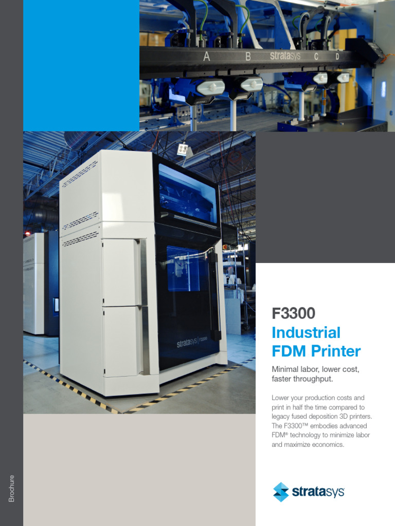 Industrial FDM Printer: Minimal Labor, Lower Cost, Faster Throughput ...