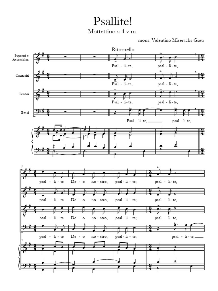 07a Psallite Completo | PDF