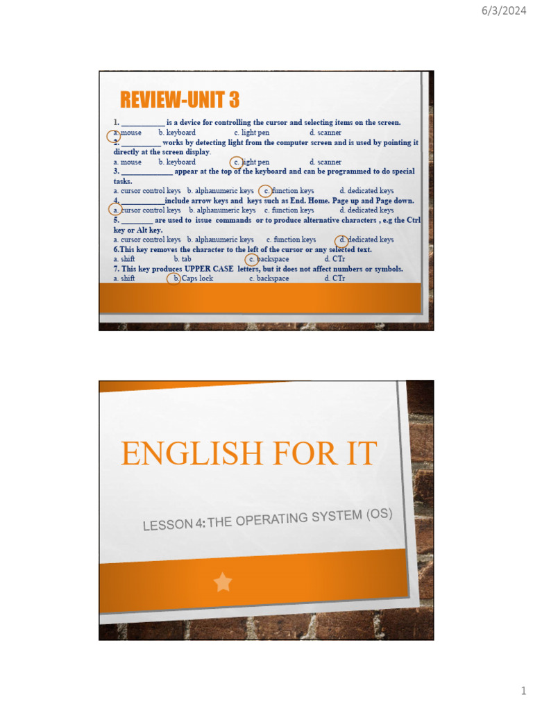 Understanding Operating Systems and GUIs | PDF | Graphical User ...