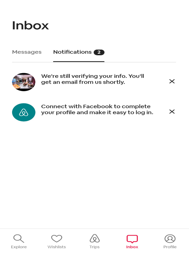 HTTPSWWW Airbnb Co Inguestinboxtab Notifications | PDF