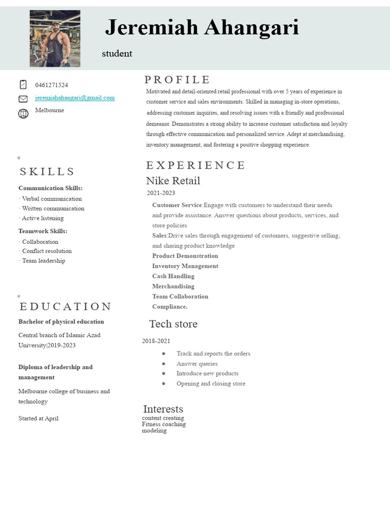 Apple Resume | PDF | Business Economics | Business