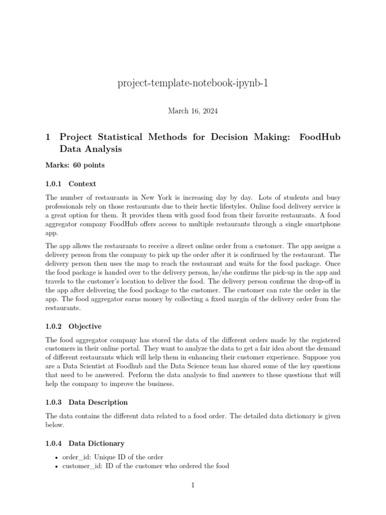 Project Template Notebook Ipynb 1 | PDF | Mobile App | Workweek And Weekend Project Template Notebook Ipynb 1 | PDF | Mobile App | Workweek And Weekend