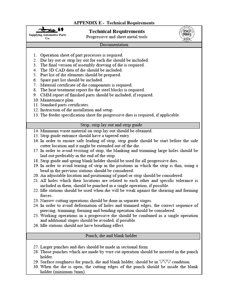 110 Hints About Die Design | PDF | Sheet Metal | Screw