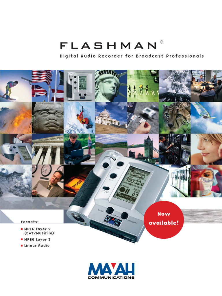 Mayah Flashman Digital Sound Recorder User Manual | PDF | Digital Audio ...