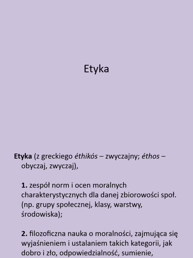 Etyka Iprawo | PDF