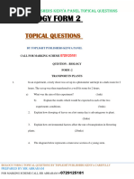 Sam Obare Biology Notes: Intro & Cell | PDF | Photosynthesis | Stoma