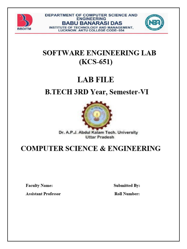 SE - Lab File | Download Free PDF | Engineering | Use Case