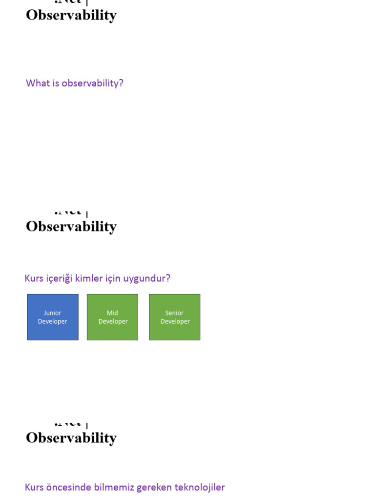 Observability | PDF | Software Development | Computing