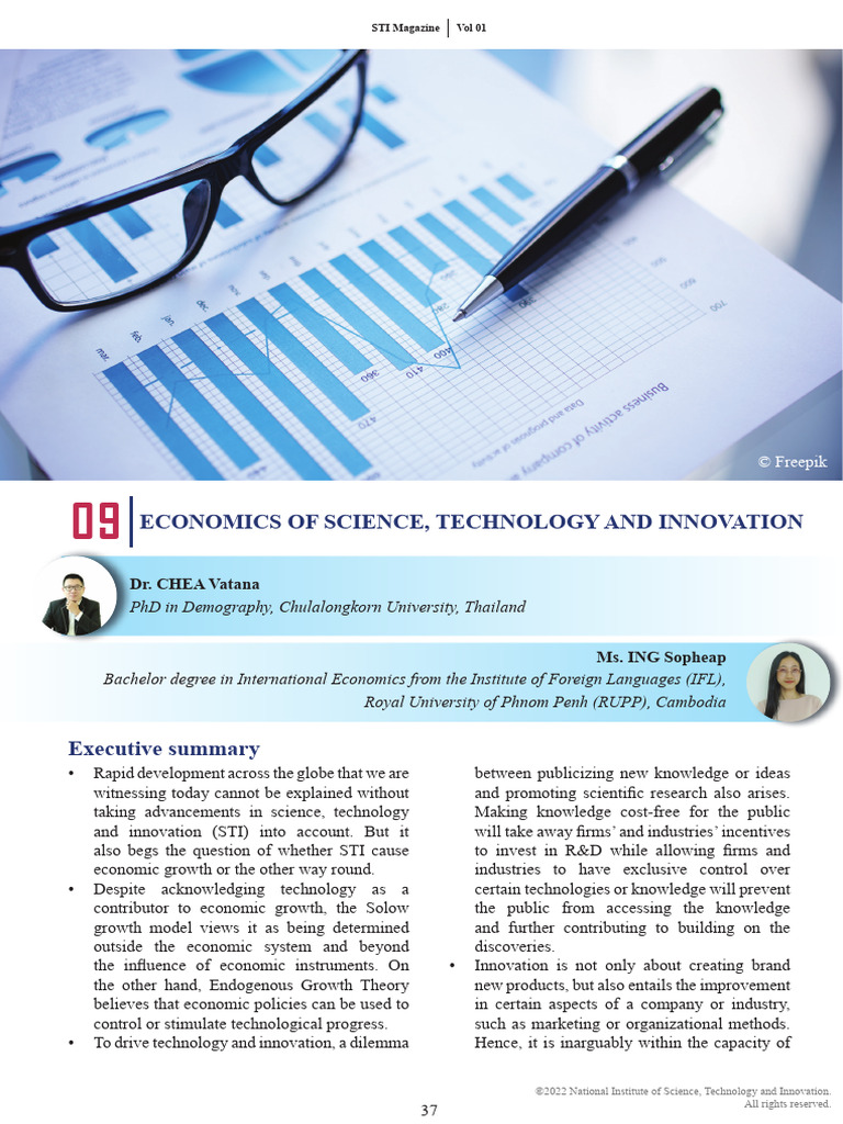 Economics of Science, Technology and Innovation | PDF | Economic Growth ...