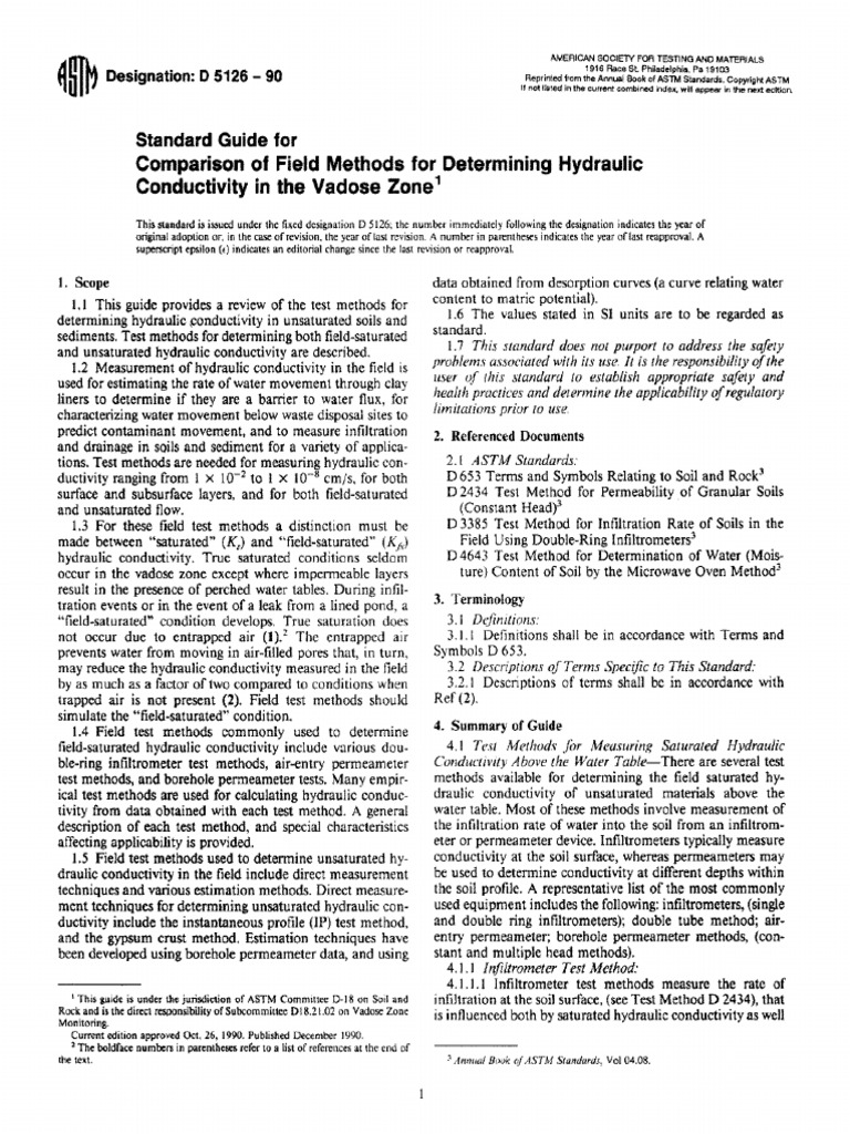 Astm D5126 | PDF