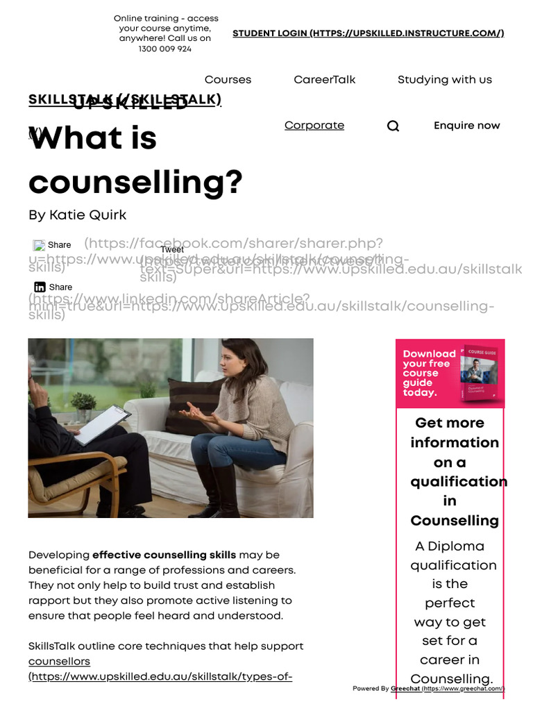 The Basic Skills of Counselling | PDF | Psychotherapy | Body Language