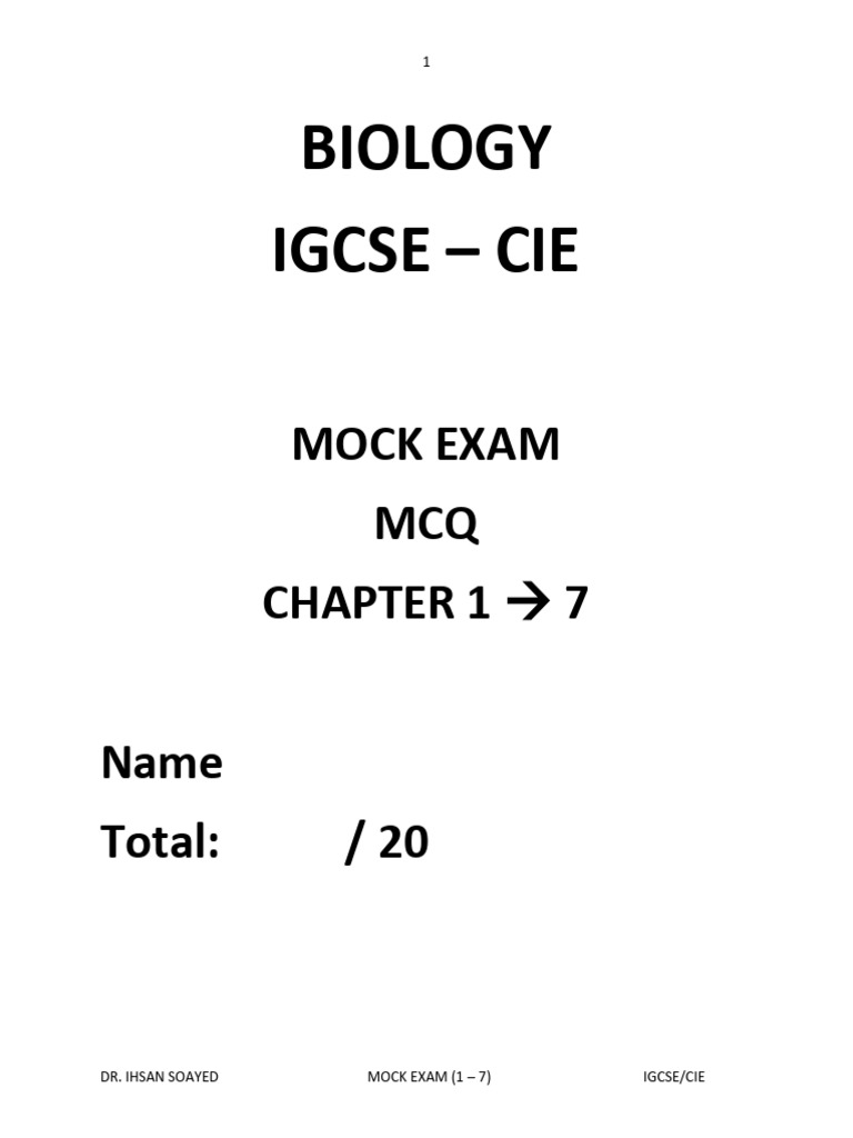 Mock Chapter 1 - 7 | Download Free PDF | Student Assessment And ...