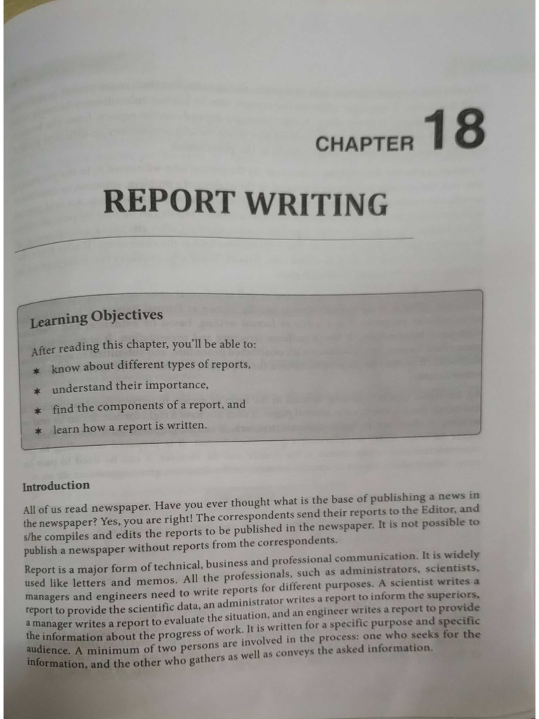 Report Writing | PDF