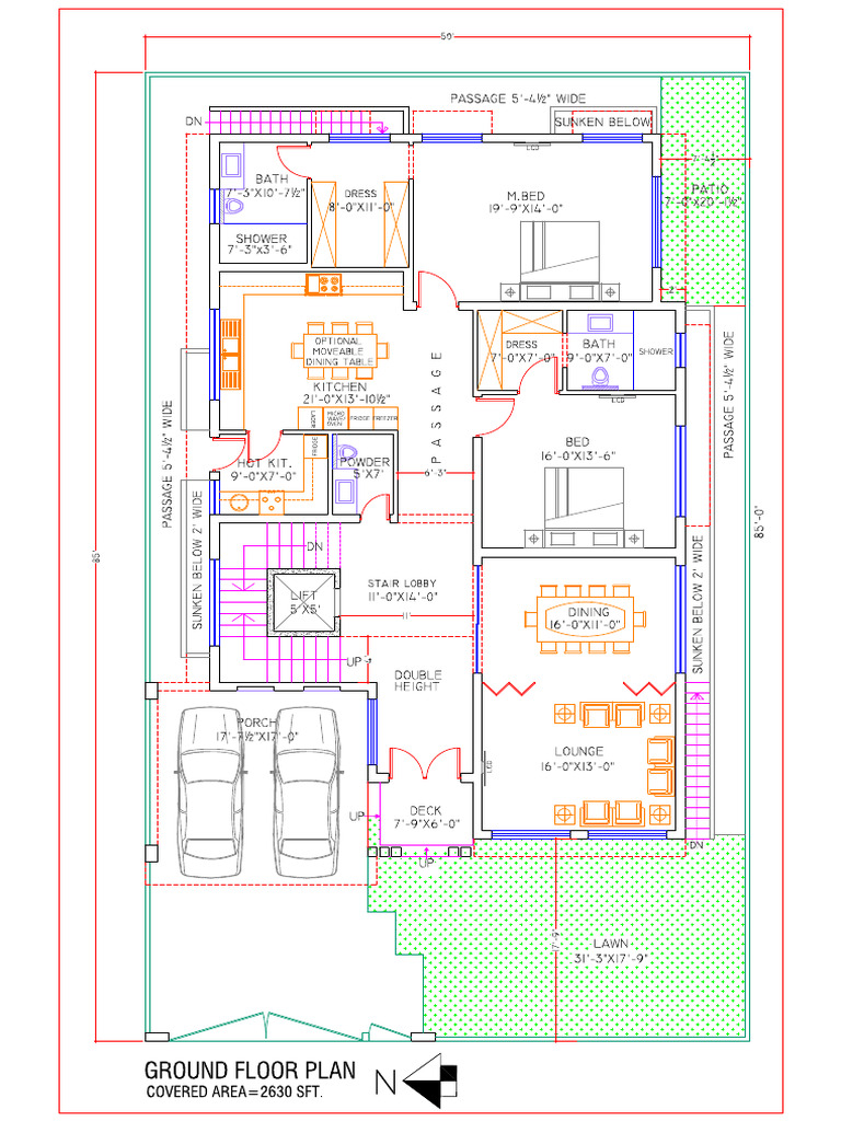 Ground Floor Plan-4 | PDF