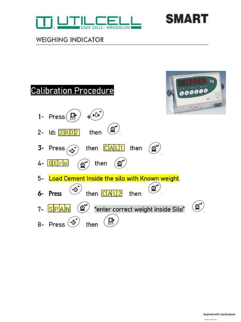 Calibration Procedure | PDF
