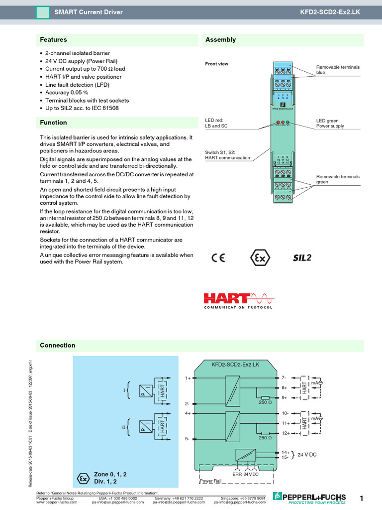 Assembly Features: Removable Terminals Blue | PDF | Power Supply ...
