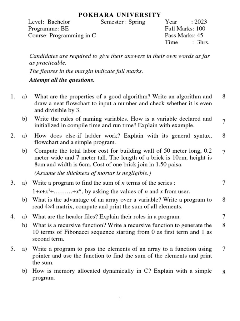 Programming in C | PDF | Computer Program | Programming Programming in C | PDF | Computer Program | Programming