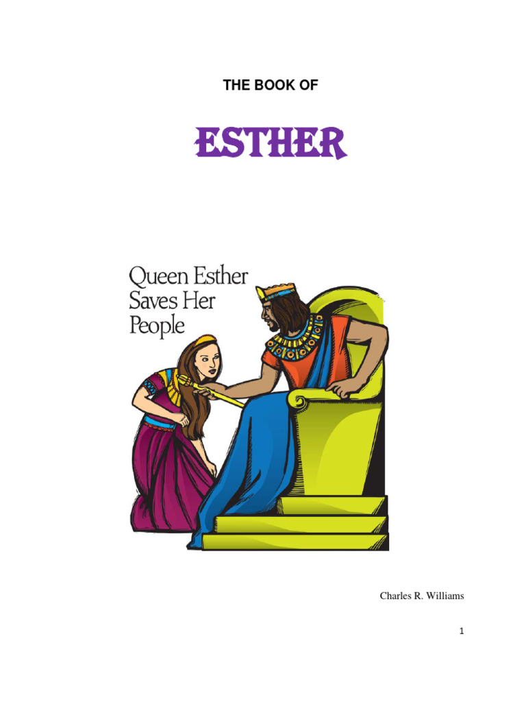 Esther Outline | Download Free PDF | Esther | Book Of Esther