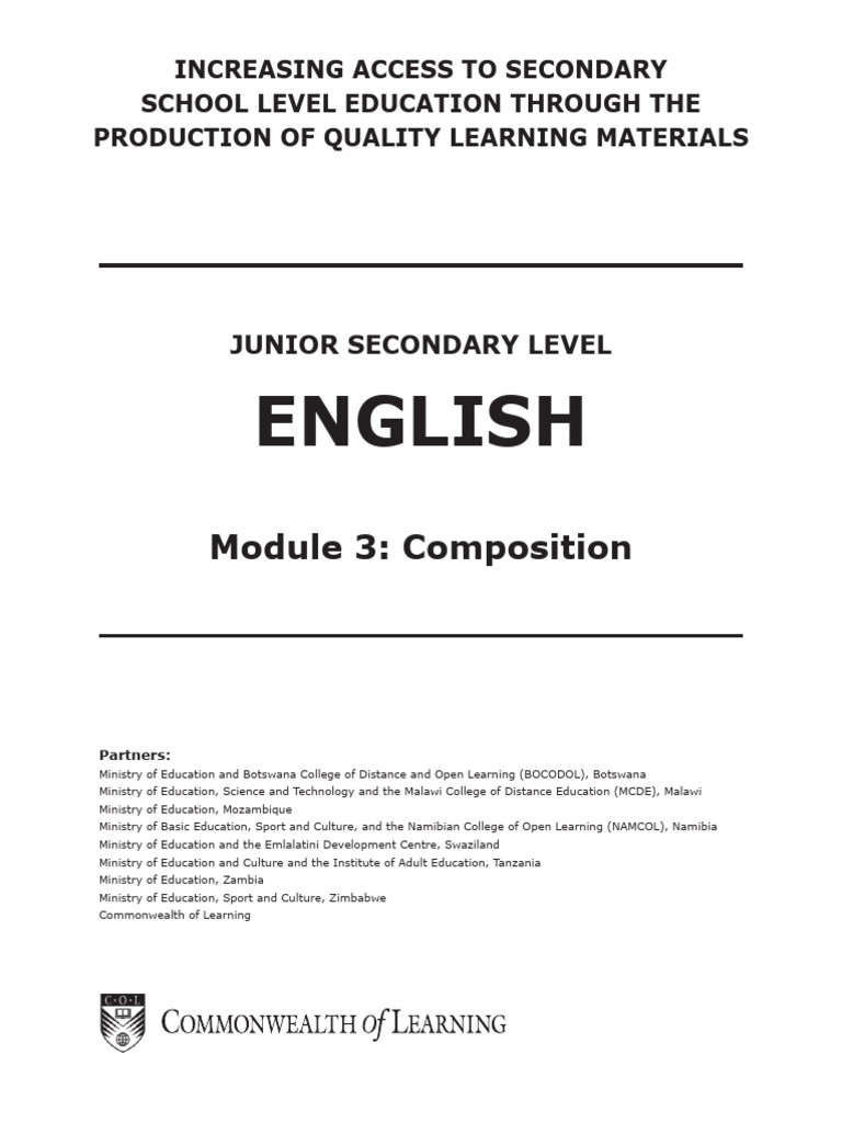 English_-_Module_3_Part1 | Download Free PDF | Malaria | Learning