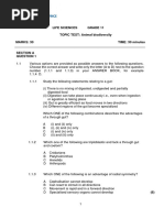 AP Biology Unit Test 1 Answer Key - Tamar Kassabian | PDF | Wellness ...