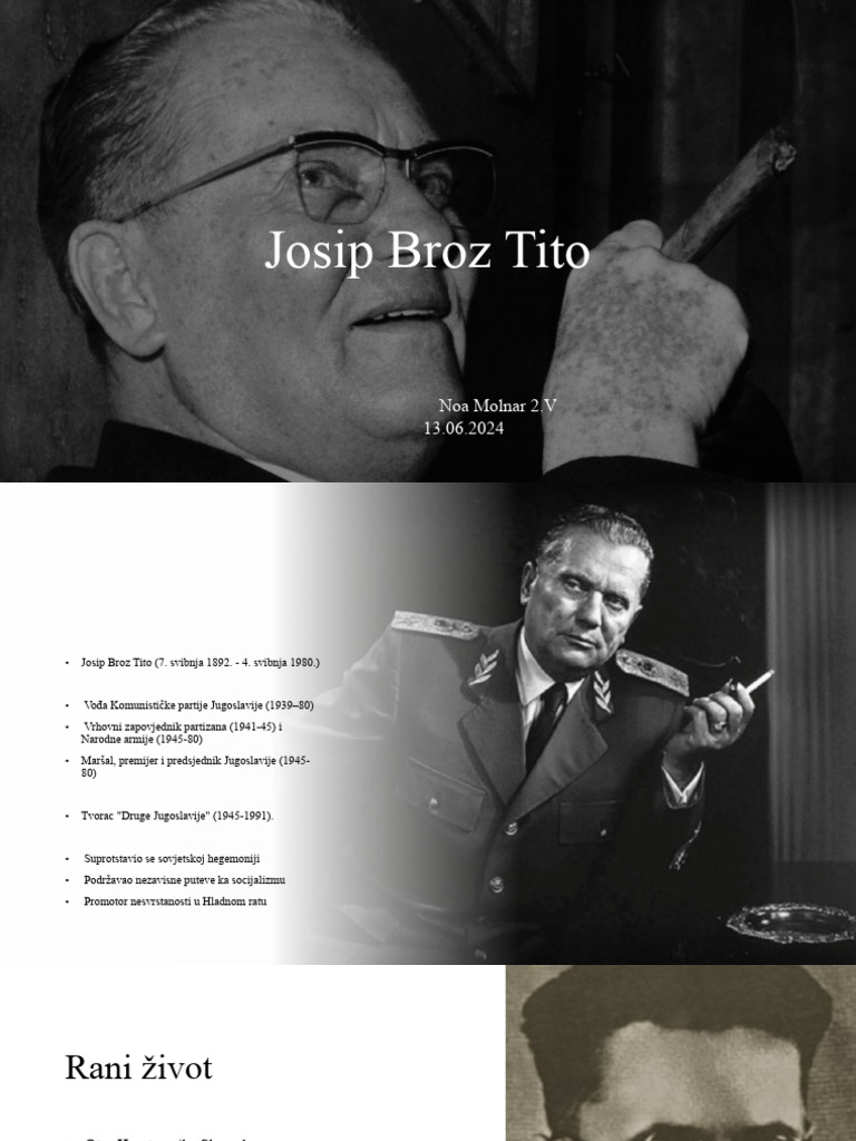 Josip broz tito | PDF