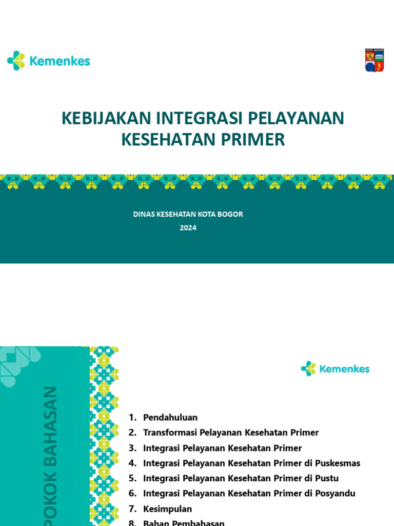 Advokasi Implementasi ILP Lintas Sektor | PDF