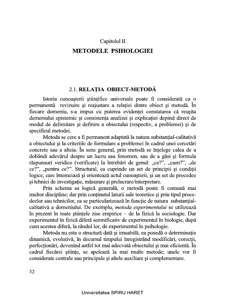 1 Relația Obiect - Metodă | PDF